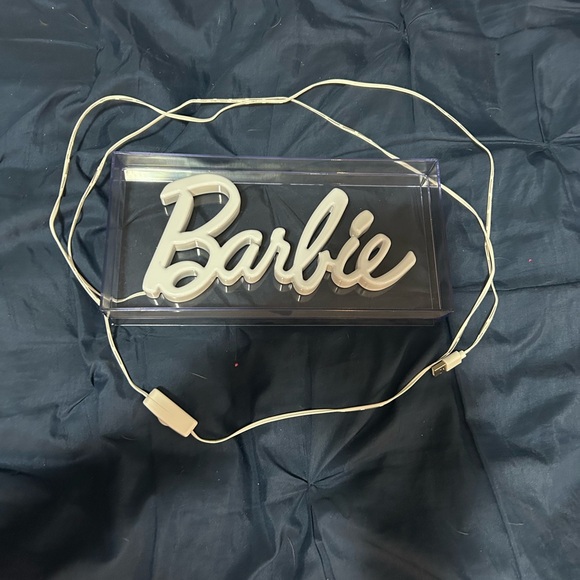 Barbie | Wall Decor | Barbie Led Wall Sign In White | Poshmark
